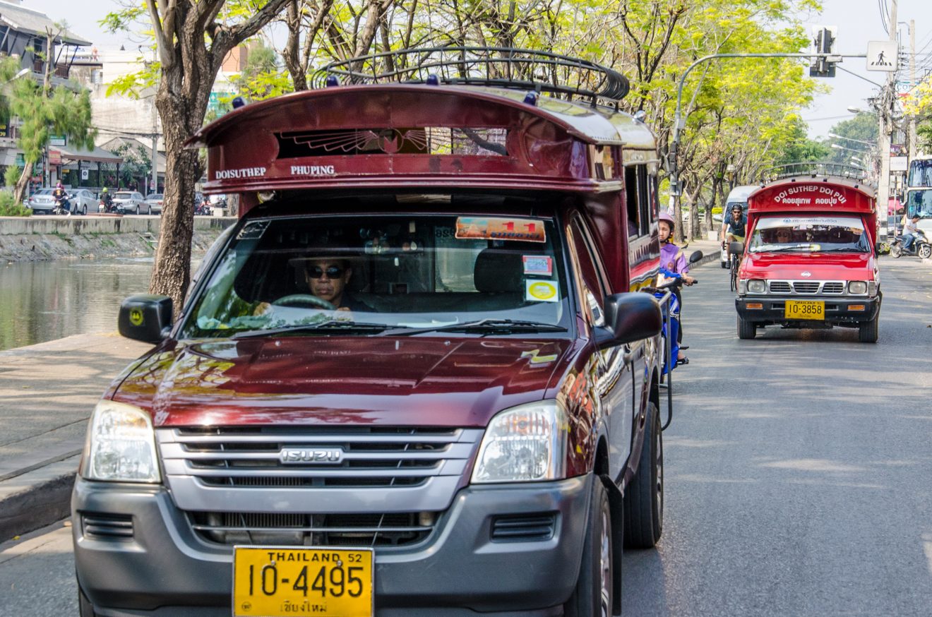 How to ride a Songthaew in Chiang Mai | The Blond Travels